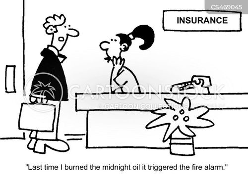 Fire Alarm Cartoons and Comics - funny pictures from CartoonStock