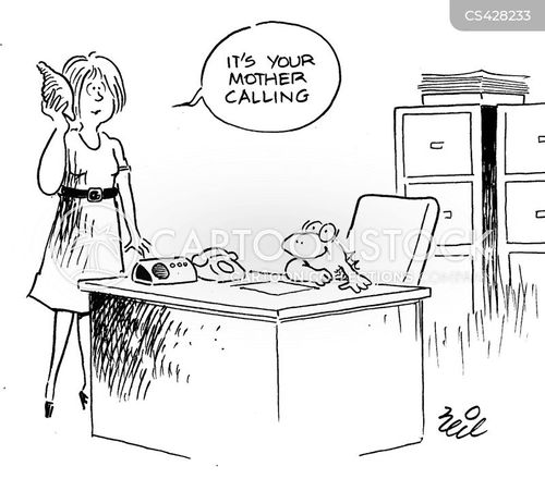 Mamas Boy Cartoons and Comics - funny pictures from CartoonStock