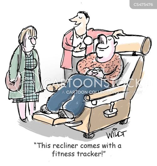 Recliner Cartoons and Comics - funny pictures from CartoonStock