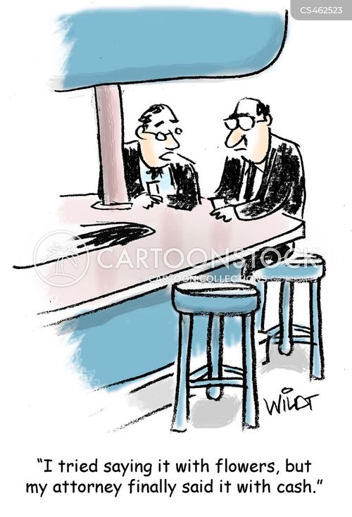 Marriage Solicitor Cartoons and Comics - funny pictures from CartoonStock