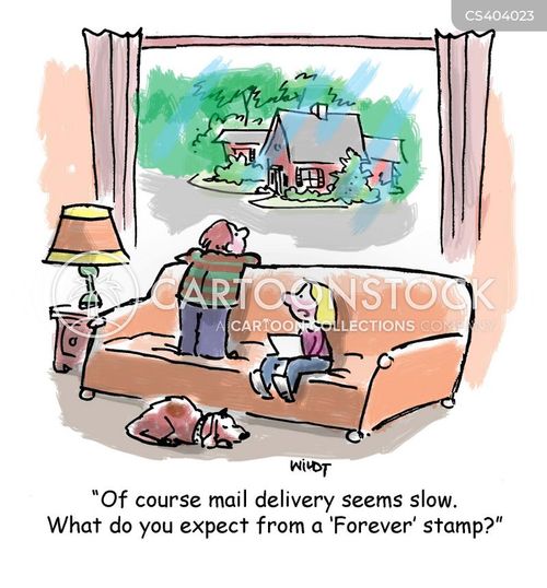 Postal System Cartoons and Comics - funny pictures from CartoonStock