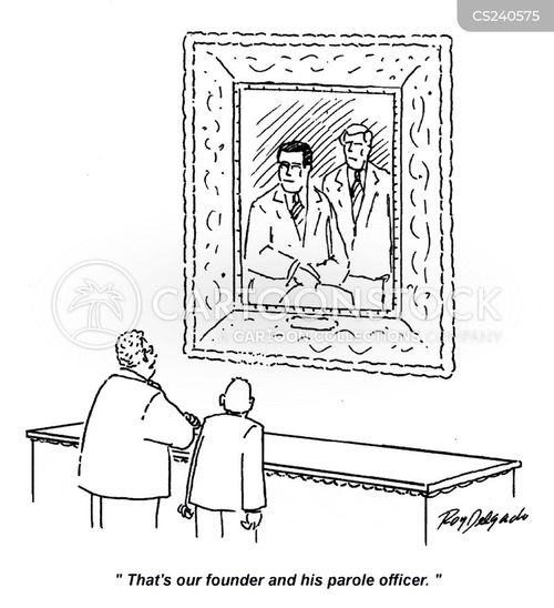 Parole Officer Cartoons and Comics - funny pictures from CartoonStock