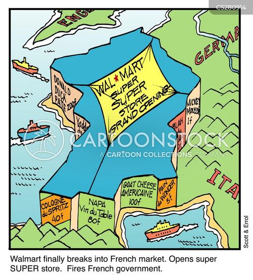 Walmart Cartoons and Comics - funny pictures from CartoonStock