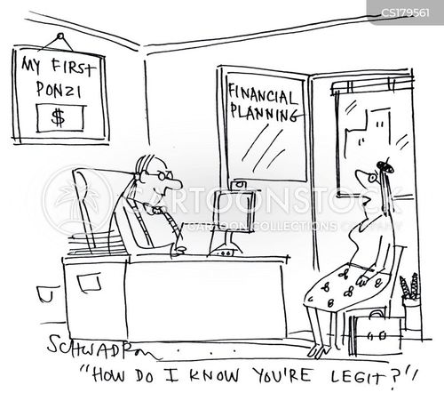 Ponzi Scheme Cartoons and Comics - funny pictures from CartoonStock