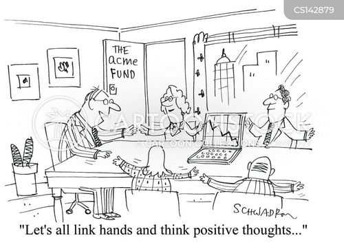 Positive Thoughts Cartoons and Comics - funny pictures from CartoonStock