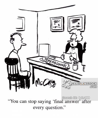 Final Answer Cartoons and Comics - funny pictures from CartoonStock