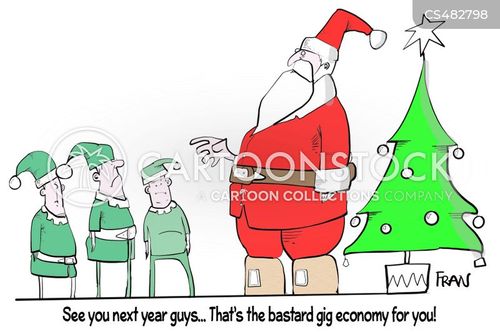 Gig Economy Cartoons and Comics - funny pictures from CartoonStock