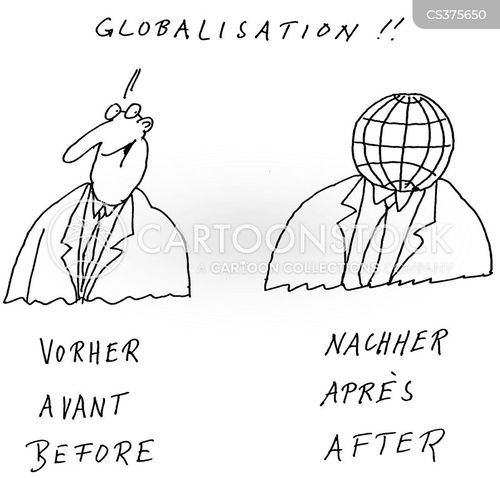 Globalisation Cartoons and Comics - funny pictures from CartoonStock