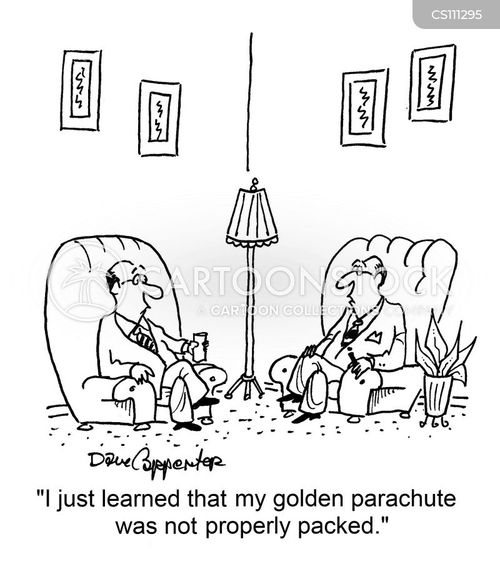 Severance Pay Cartoons and Comics - funny pictures from CartoonStock