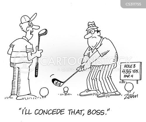 Concede Cartoons and Comics - funny pictures from CartoonStock