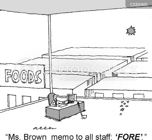 Memorandum Cartoons and Comics - funny pictures from CartoonStock