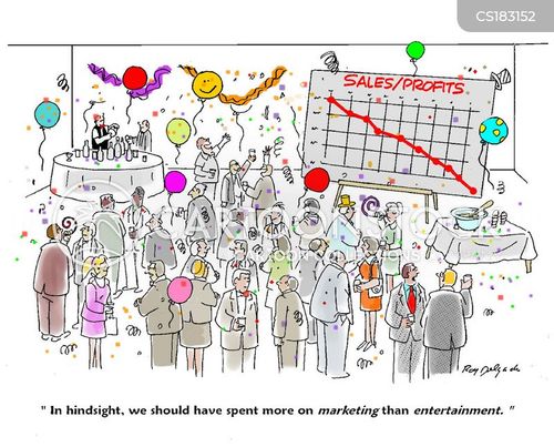 Marketing Spend Cartoons and Comics - funny pictures from CartoonStock