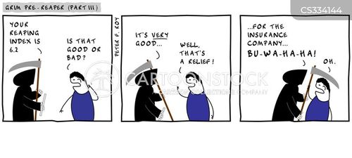 Embodiments Of Death Cartoons and Comics - funny pictures from CartoonStock