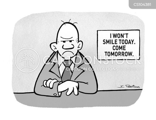 Frowning Cartoons and Comics - funny pictures from CartoonStock