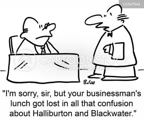 Halliburton Cartoons and Comics - funny pictures from CartoonStock