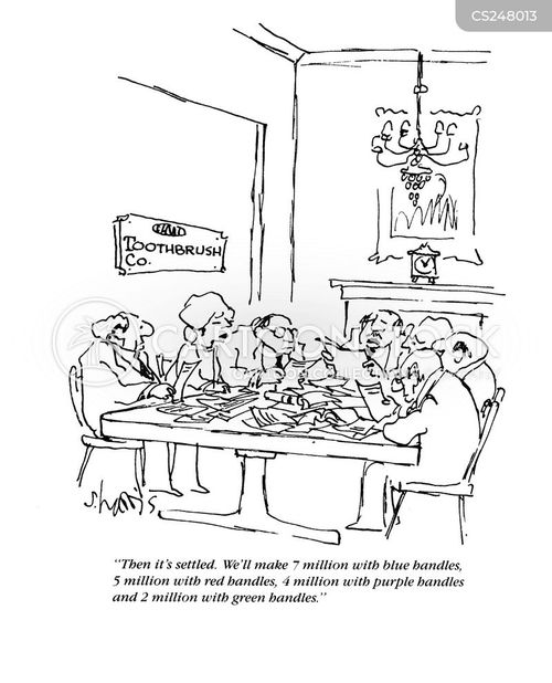 Business Decisions Cartoons and Comics - funny pictures from CartoonStock