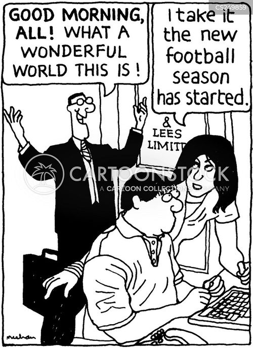 Football Season Cartoons and Comics - funny pictures from CartoonStock