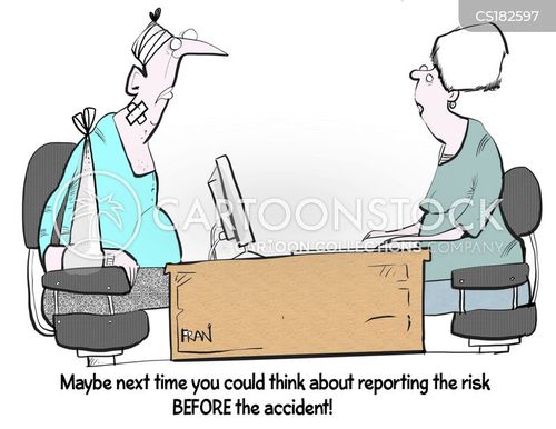 Work Related Injury Cartoons and Comics - funny pictures from CartoonStock