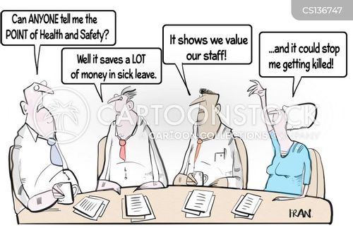 Work Related Injury Cartoons and Comics - funny pictures from CartoonStock