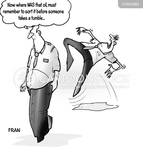 Workplace Injury Cartoons and Comics - funny pictures from CartoonStock