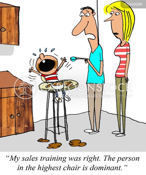 High Chairs Cartoons and Comics - funny pictures from CartoonStock