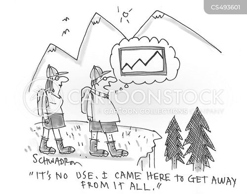 Get Away From It All Cartoons and Comics - funny pictures from CartoonStock