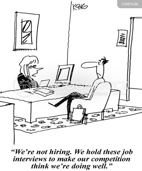 Job Offer Cartoons and Comics - funny pictures from CartoonStock