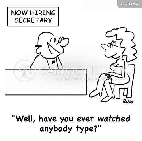 Touch Typing Cartoons and Comics - funny pictures from CartoonStock