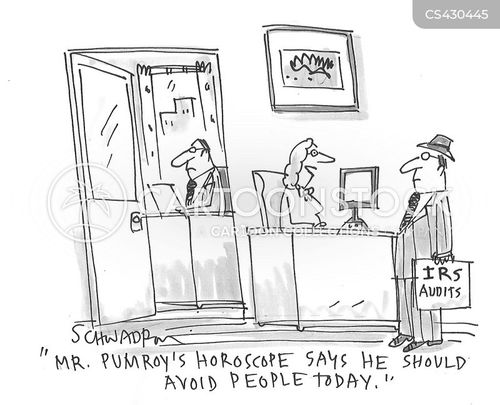 Irs Audit Cartoons and Comics - funny pictures from CartoonStock