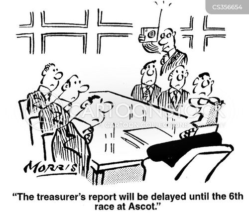 Treasurer Cartoons and Comics - funny pictures from CartoonStock
