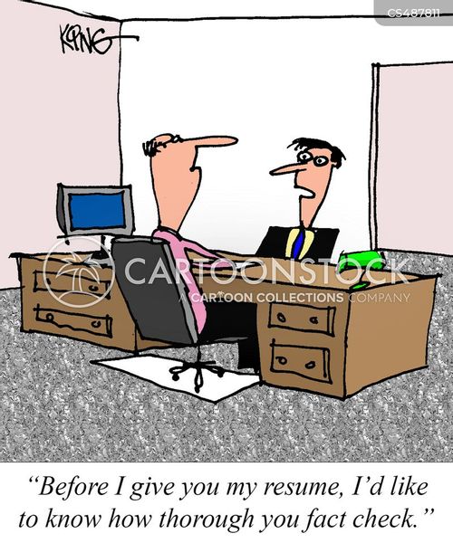 Fact Check Cartoons and Comics - funny pictures from CartoonStock