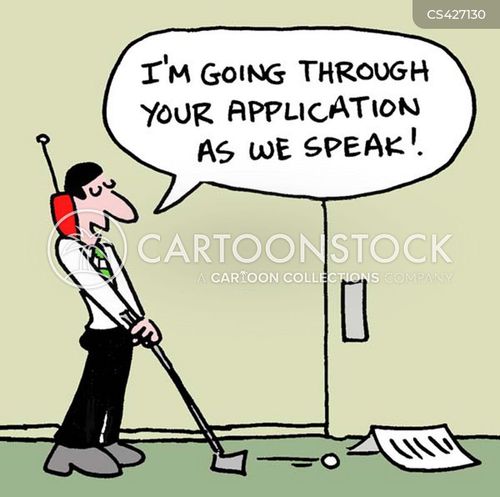 Job Verification Cartoons and Comics - funny pictures from CartoonStock