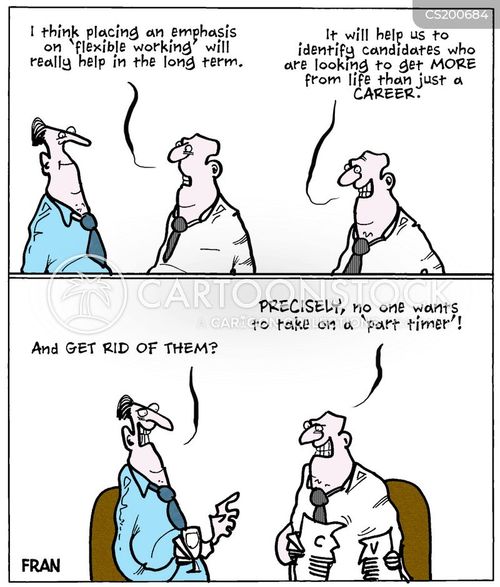 Flexitime Cartoons and Comics - funny pictures from CartoonStock