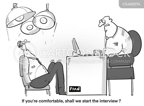 Interviewing Applicants Cartoons and Comics - funny pictures from ...