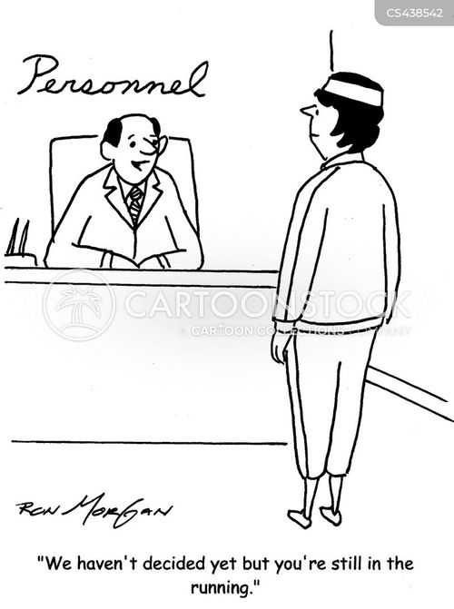 Interview Process Cartoons and Comics - funny pictures from CartoonStock