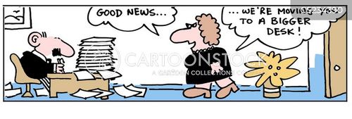 Paper Pushing Cartoons and Comics - funny pictures from CartoonStock