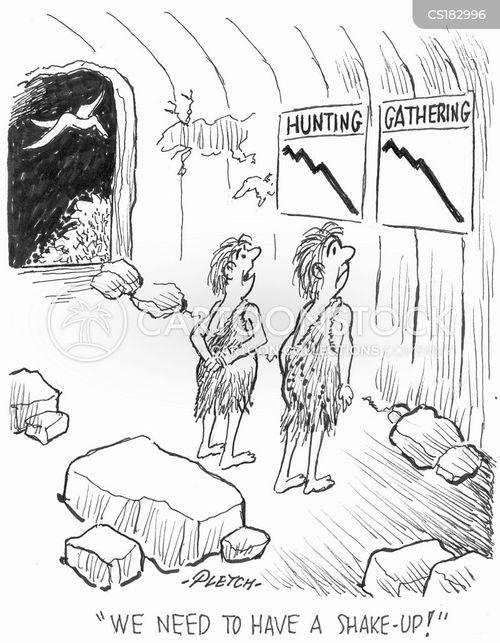 Industry Shake-up Cartoons and Comics - funny pictures from CartoonStock
