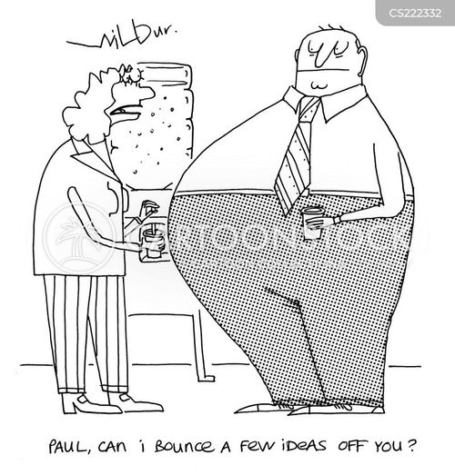 Idea Bouncing Cartoons and Comics - funny pictures from CartoonStock