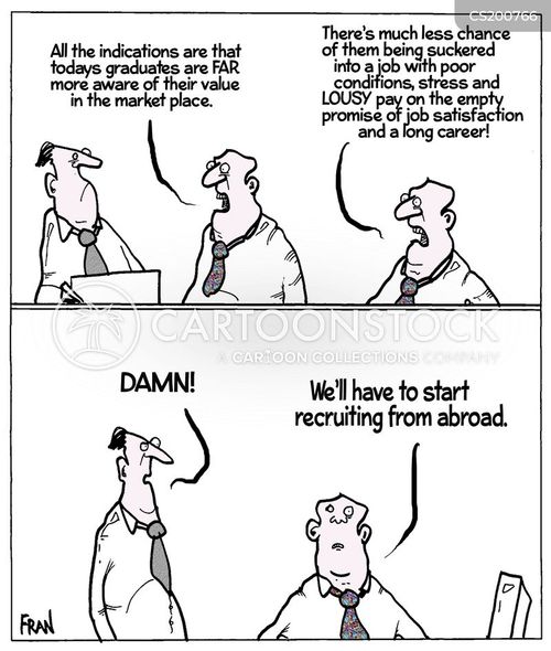 Working Conditions Cartoons and Comics - funny pictures from CartoonStock