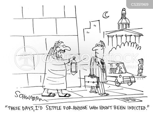 Indictment Cartoons and Comics - funny pictures from CartoonStock