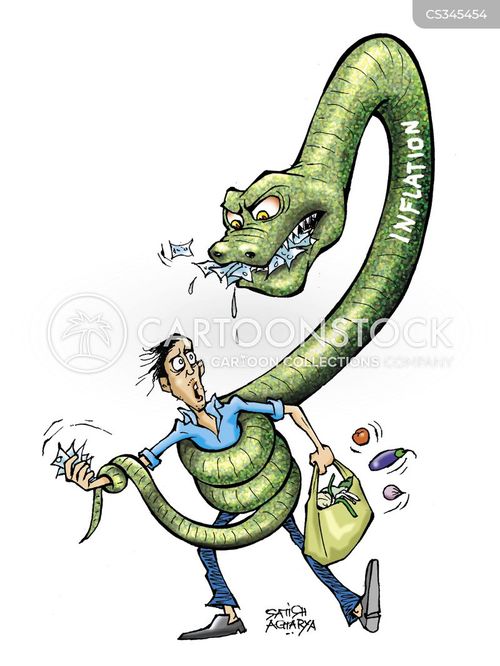 Global Inflation Cartoons and Comics - funny pictures from CartoonStock