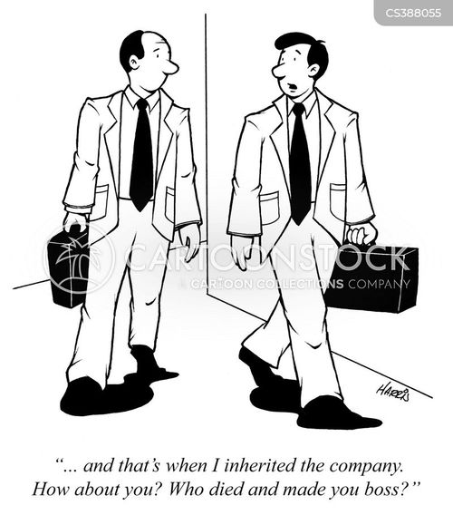 Inheritor Cartoons and Comics - funny pictures from CartoonStock