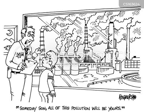 Industrial Factory Cartoons and Comics - funny pictures from CartoonStock