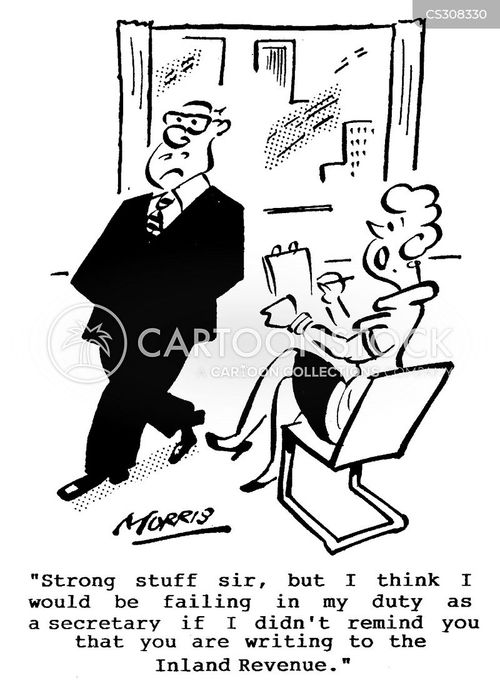 The Inland Revenue Cartoons and Comics - funny pictures from CartoonStock