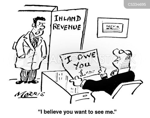 Debt Collector Cartoons and Comics - funny pictures from CartoonStock