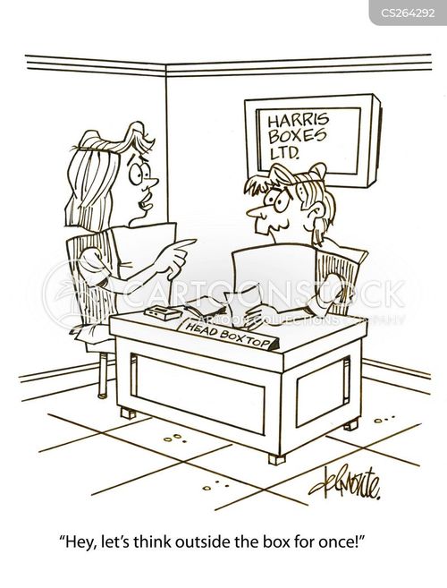 Box Companies Cartoons and Comics - funny pictures from CartoonStock