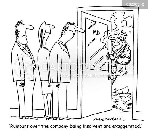 Insolvency Cartoons and Comics - funny pictures from CartoonStock