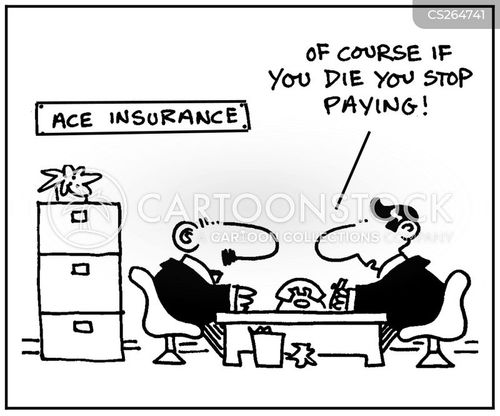 Insurance Payment Cartoons and Comics - funny pictures from CartoonStock