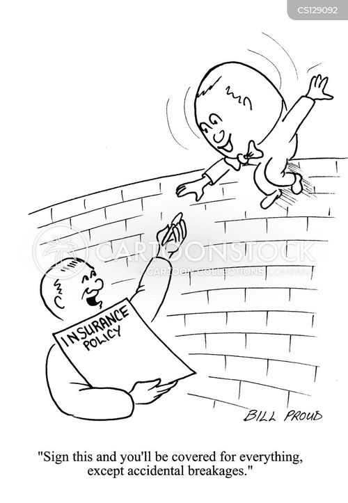 Ensured Cartoons and Comics - funny pictures from CartoonStock