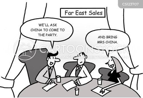 Chinese Markets Cartoons and Comics - funny pictures from CartoonStock